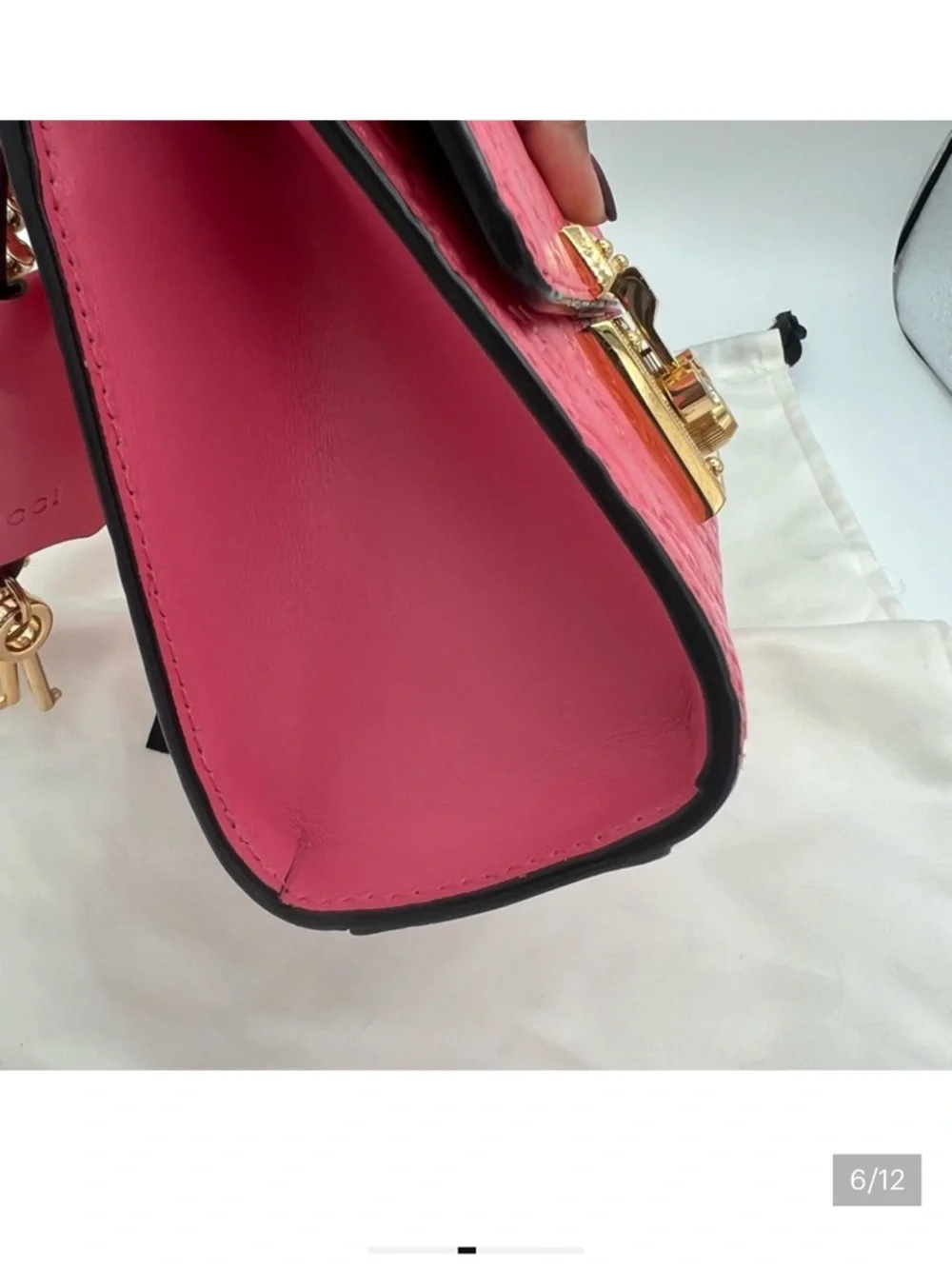 Gucci | Bags | Gucci Gg Microguccissima Pink Padlock Leather | Poshmark